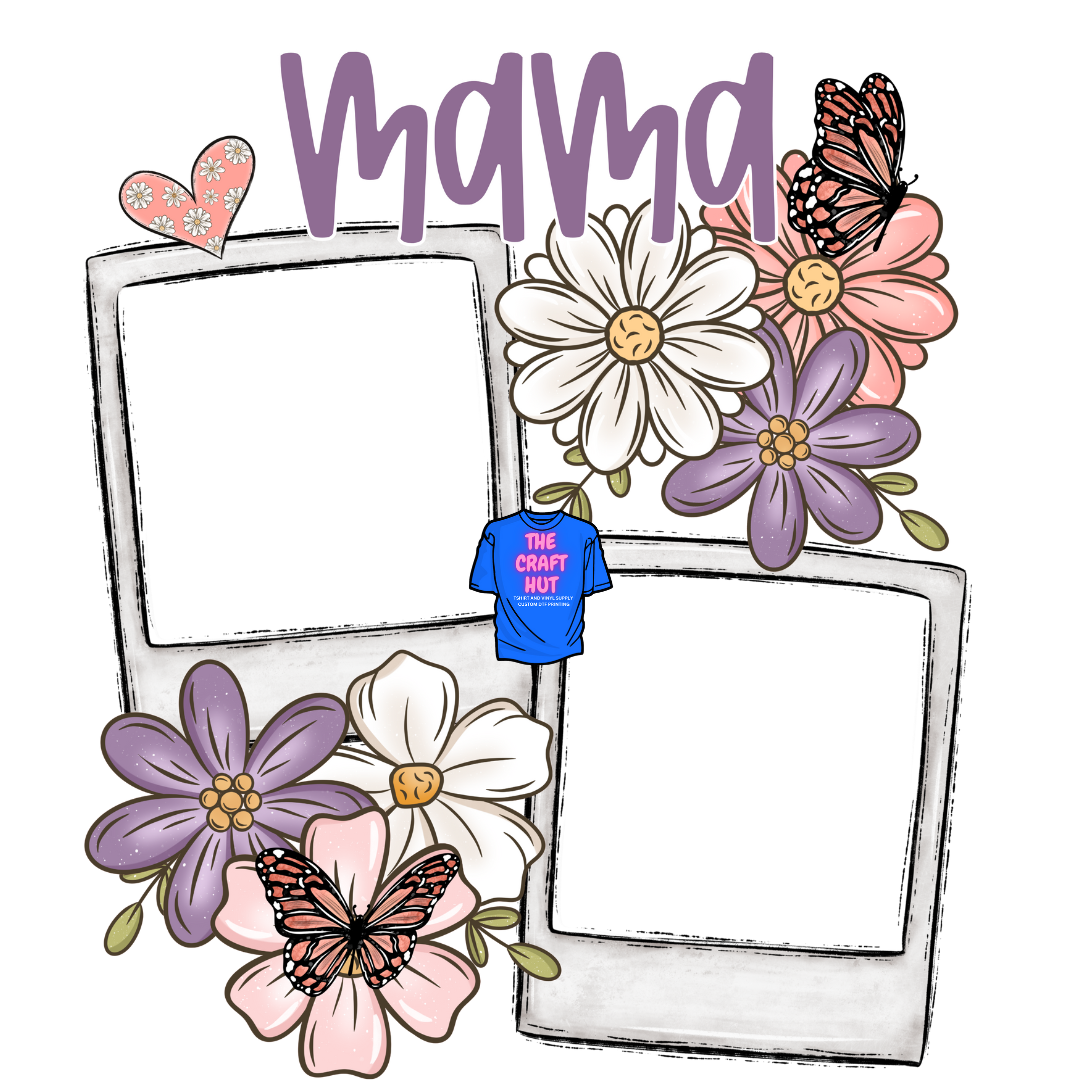 Mothers Day DTF Transfer - Mama Polaroid – The Craft Hut SCS