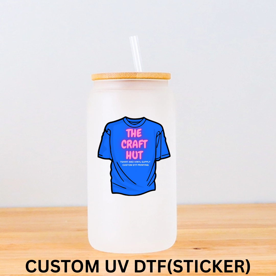Custom UV DTF Sticker – The Craft Hut SCS