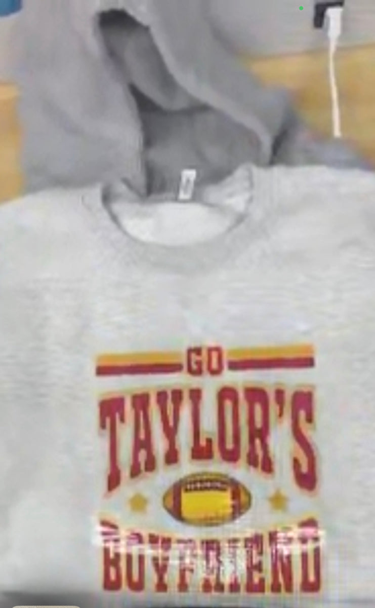 Superbowl DTF Transfer -Go Taylors Boyfriend (Adult) – The Craft Hut SCS