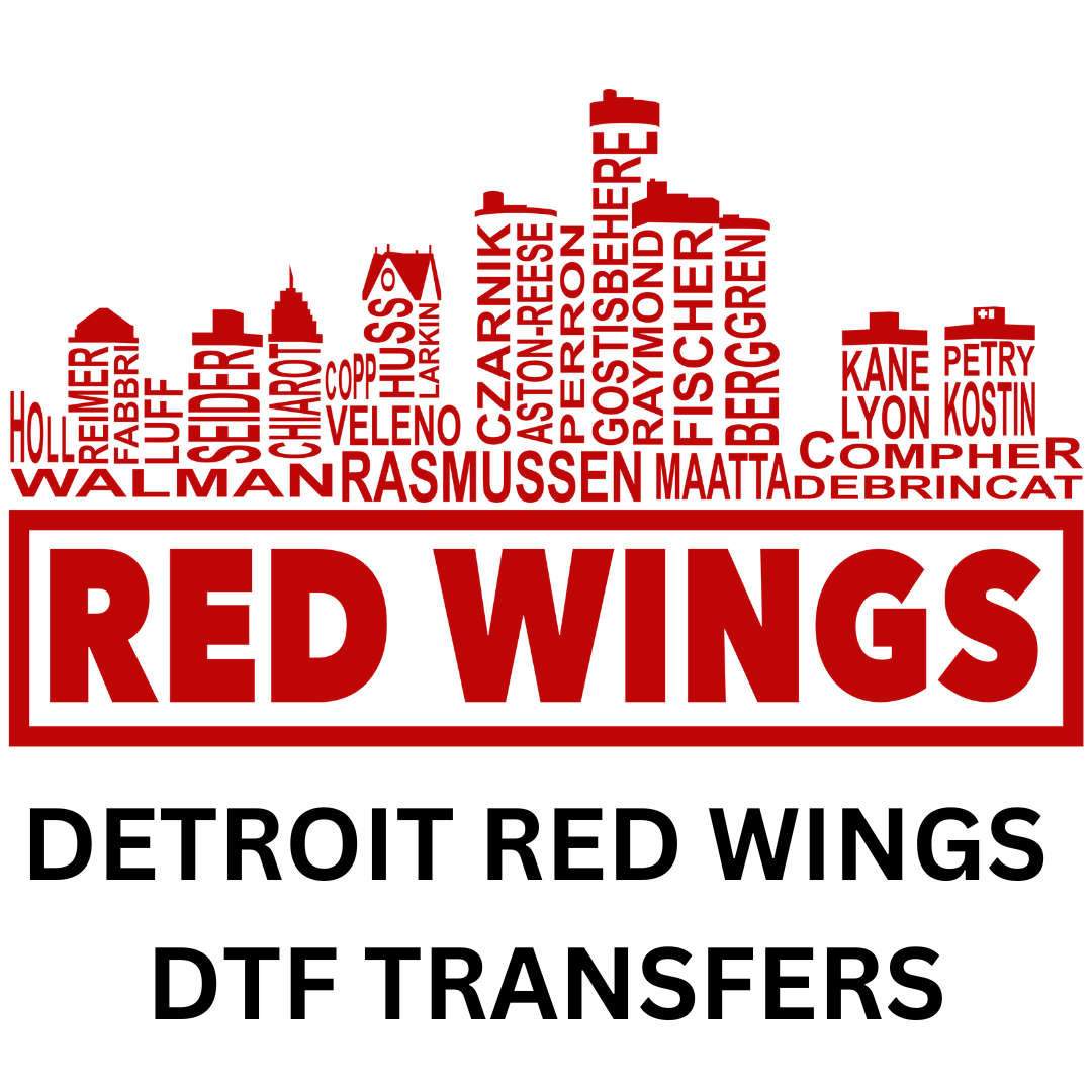 Red Wings DTF Trasnfers – The Craft Hut SCS