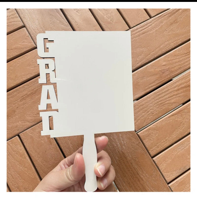 Sublimation Graduation Paddle - Graduation Fan - MDF Blank Fan – The ...