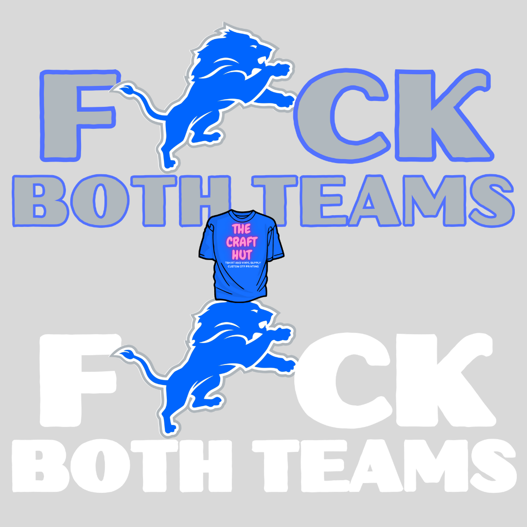 Superbowl DTF Transfer - F Both Teams – The Craft Hut SCS