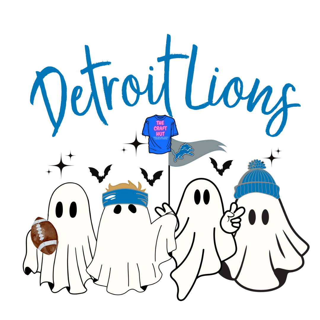 Lions DTF Transfer - Lions Ghost Fans – The Craft Hut SCS