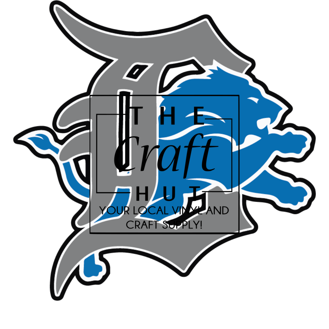 Lions DTF Transfer - Lion In The D – The Craft Hut SCS
