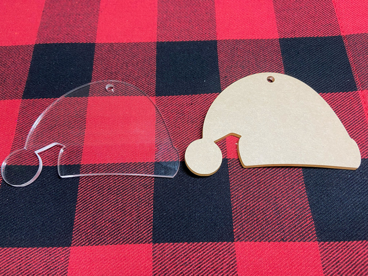 Clear Acrylic Santa Hat – The Craft Hut SCS