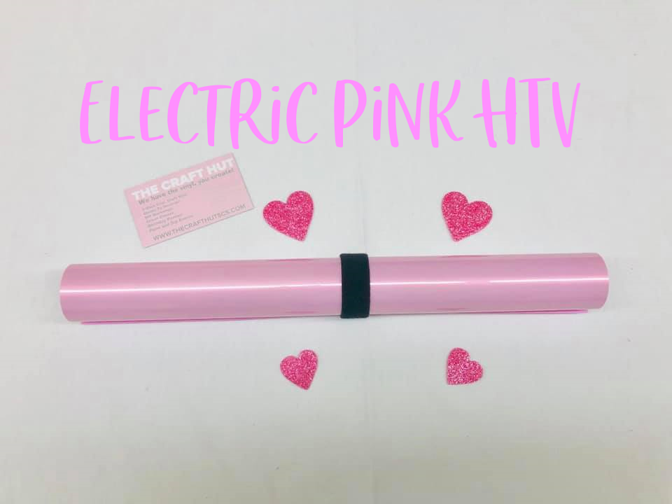 Electric Pink HTV – The Craft Hut SCS